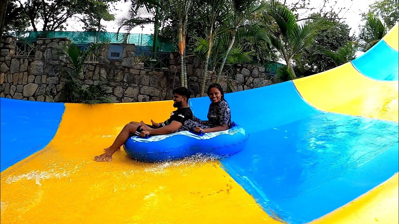 Boomerang water slide | Wonderla Amusement park and water park ...