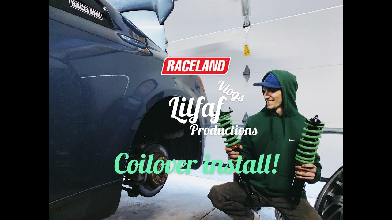 G35 Coupe Coilover Install! Gone Wrong! - YouTube