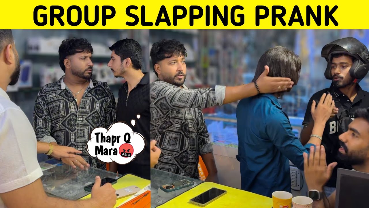 Group Slapping Prank On Strangers😂 || Prank Gone Wrong 😱 @sharikshah ...