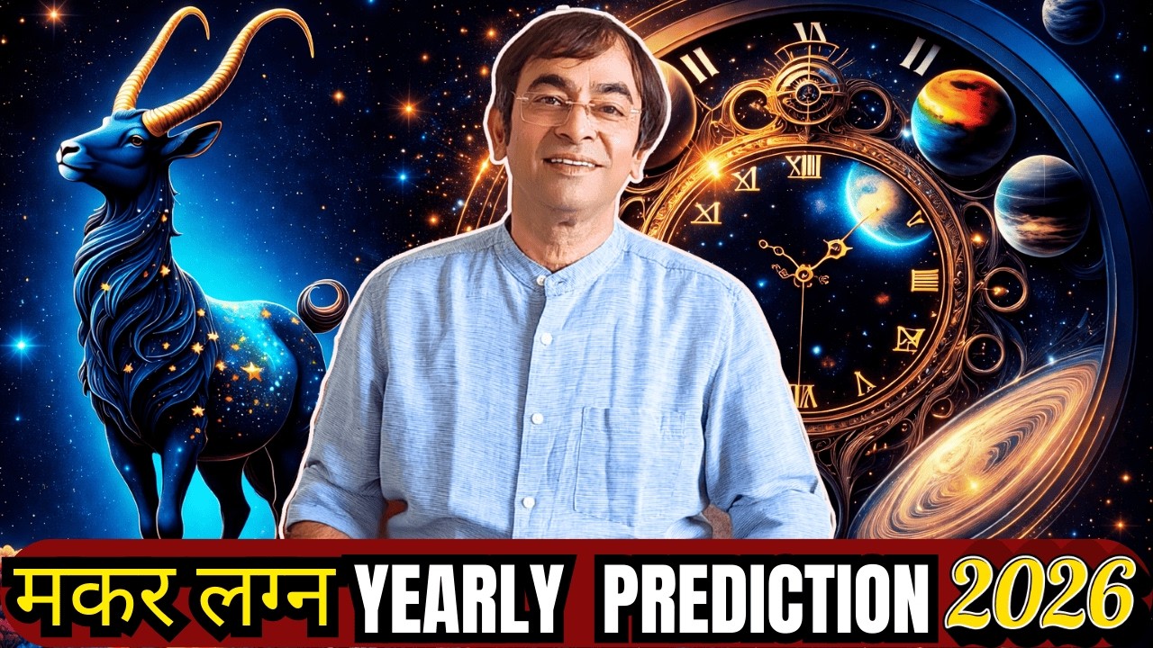 CAPRICORN/MAKAR Lagna Yearly 2026 : A Year of RESPONSIBILITY and ...
