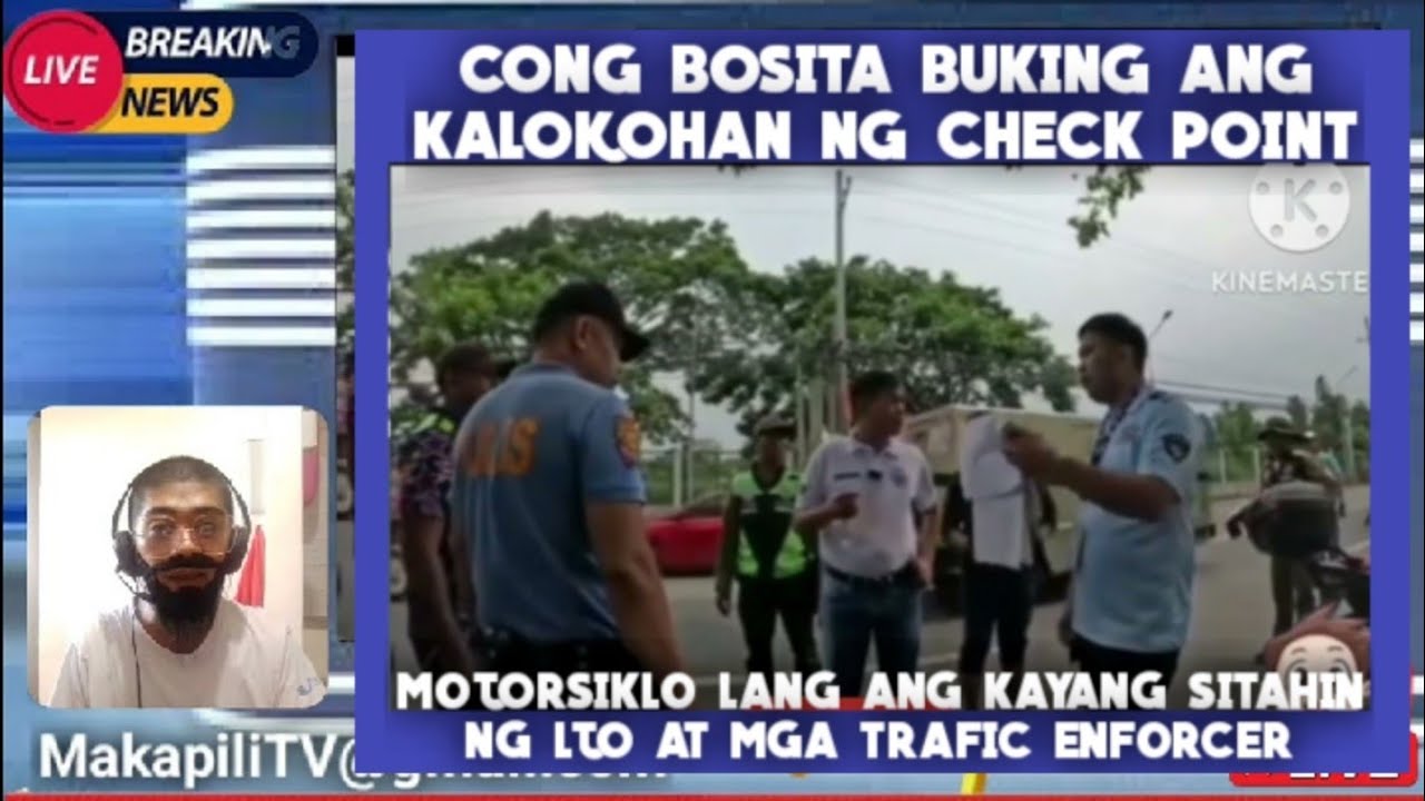 CONG BOSITA BUKING ANG KALOKOHAN NG CHECK POINT / BANAT BY / RAFFY ...