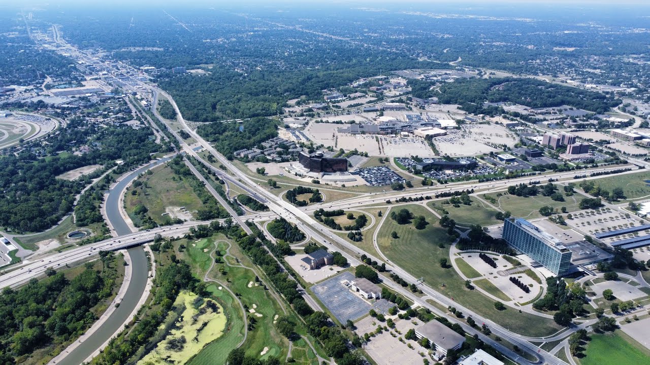 A Flight Over: And All That Could Have Been: Drone Footage (Dearborn ...