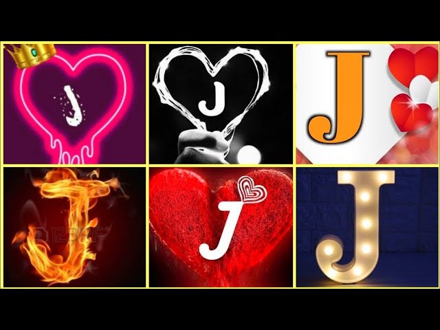 J Name Wallpaper