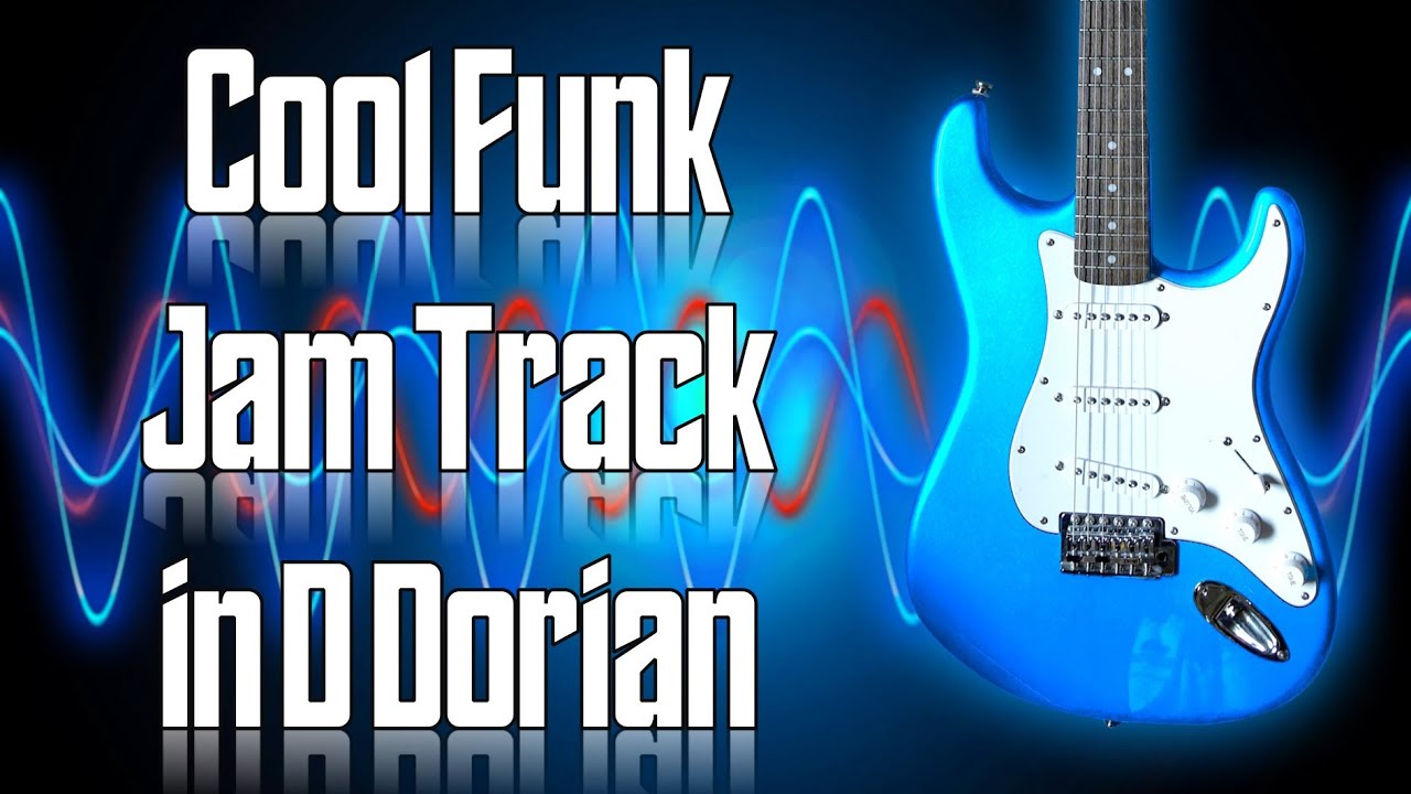 Cool Funk Jam Track in D Dorian 🎸 Guitar Backing Track - YouTube