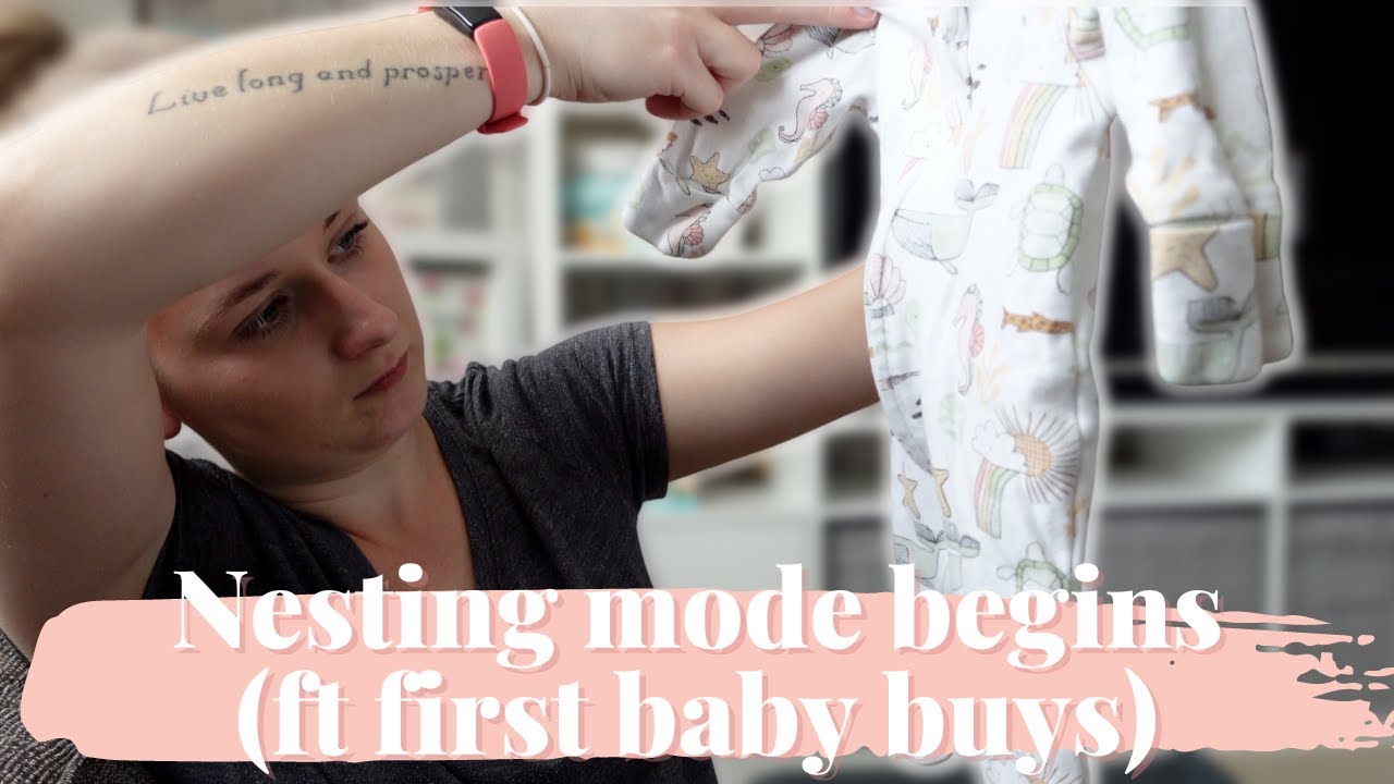 NESTING MODE BEGINS (ft. first baby buys!) 😍 | _MrsTino - YouTube