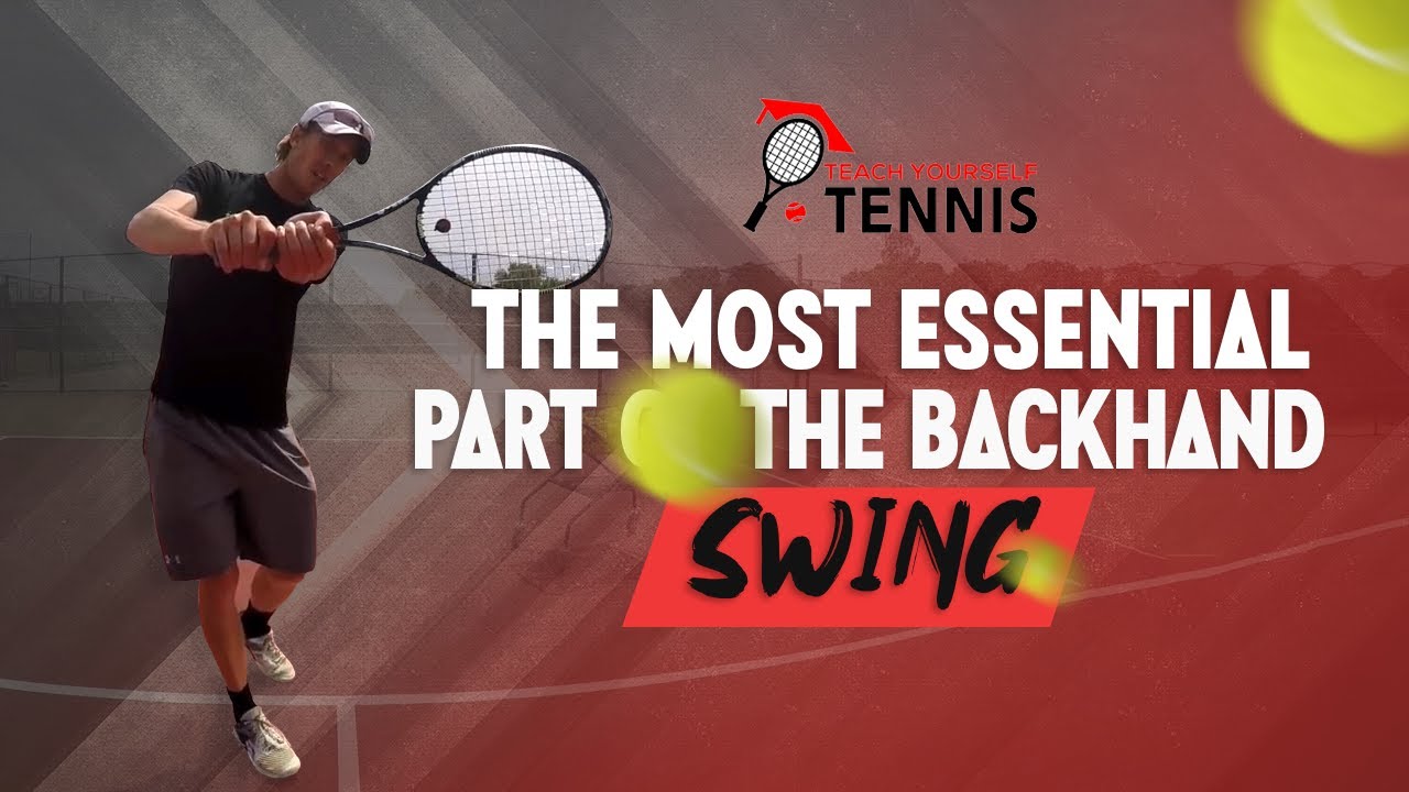 The Most Essential Part Of The Backhand Swing - YouTube