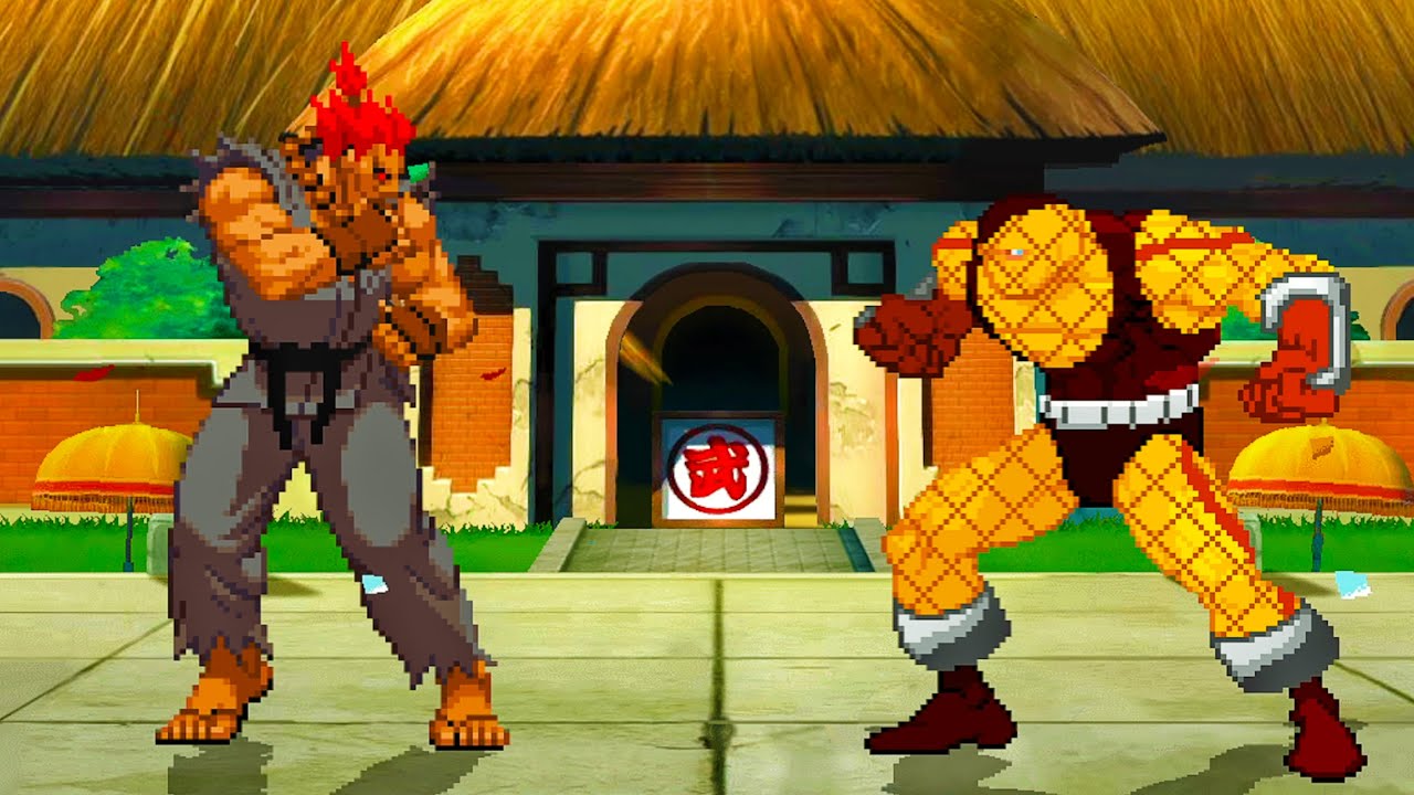 Akuma Vs. Shocker - Thunder Sonic - YouTube