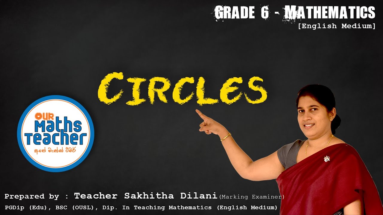 Circles - Grade 6 Mathematics (English Medium) - YouTube