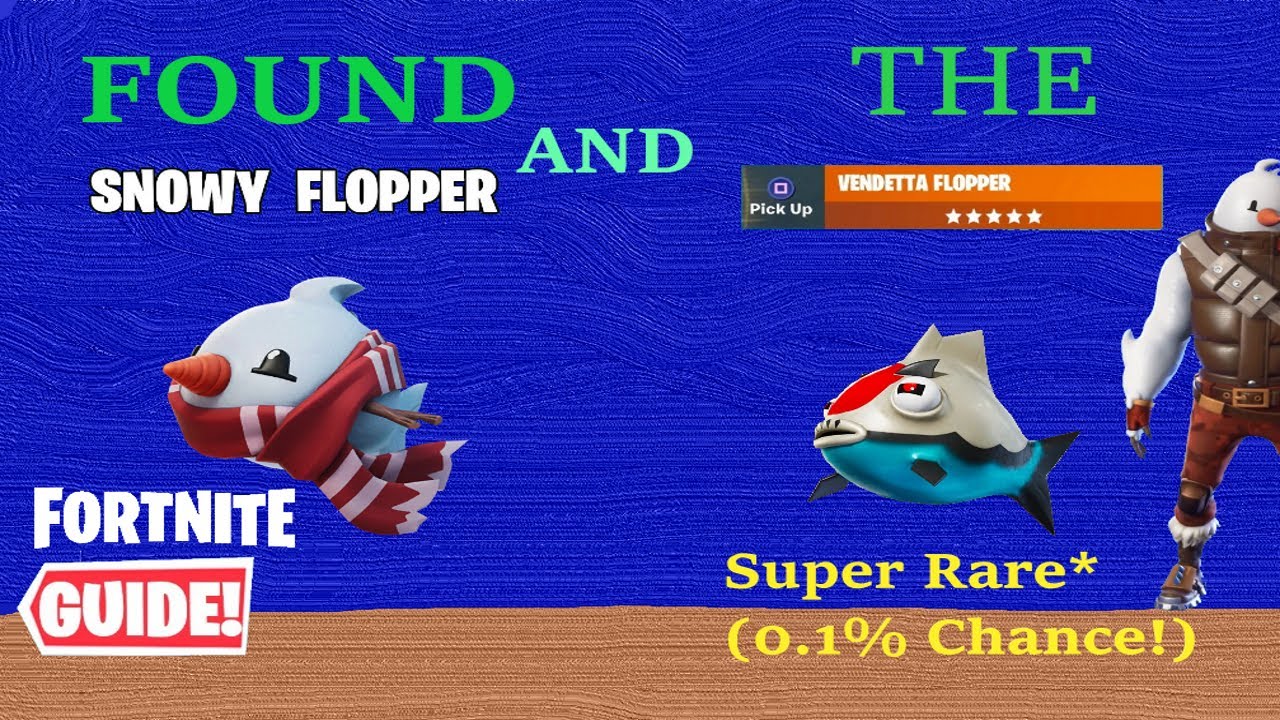 Catch a Snowy Flopper 1- Fortnite Operation Snowdown Challenges, Unlock ...