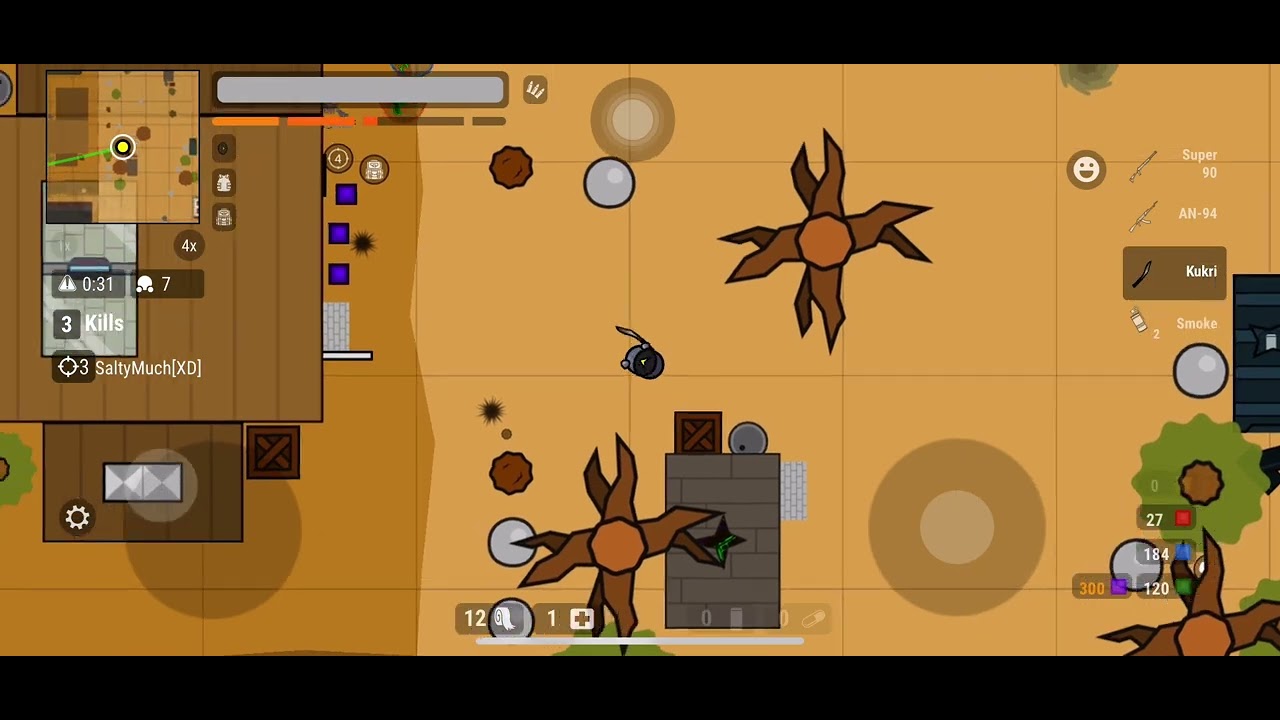 Surviv.io Desert Mode 7 Kill win - YouTube