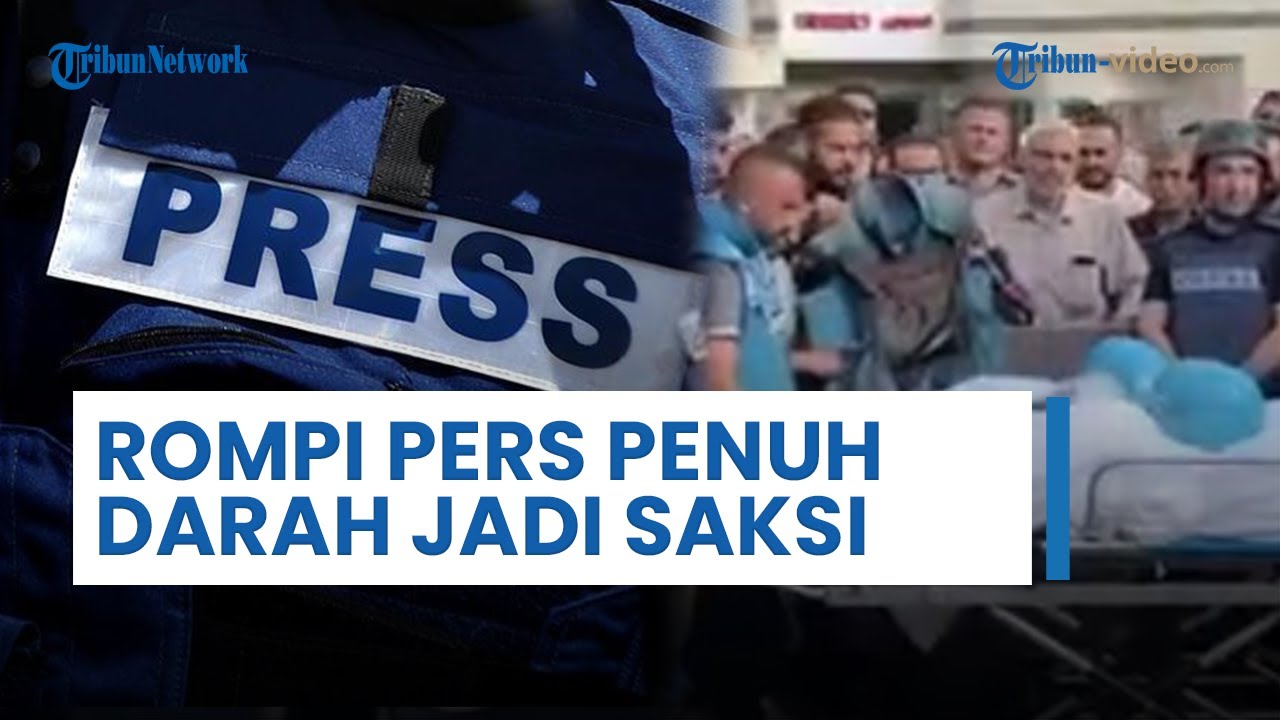 Prosesi Pemakaman 2 Jurnalis Palestina yang Tewas Diserang Irsael ...