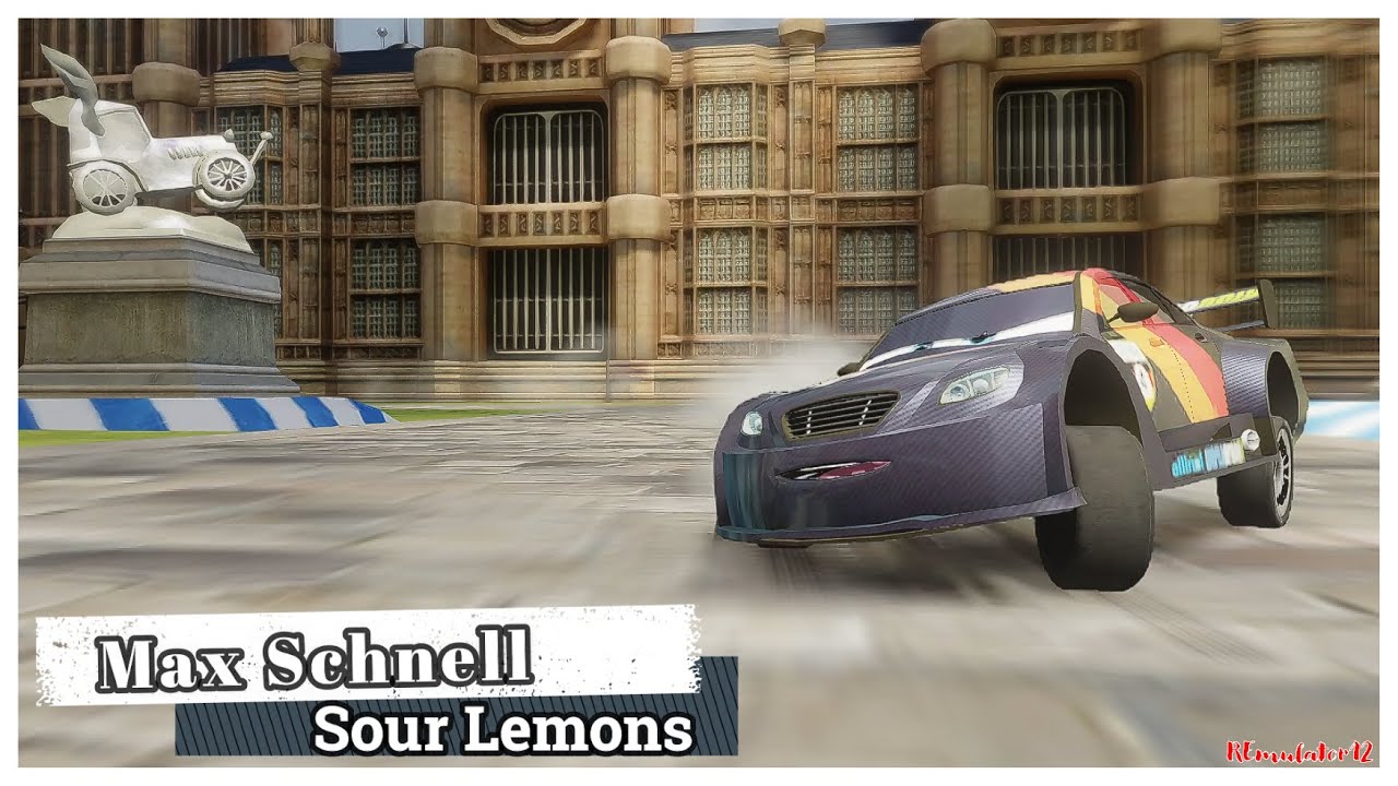 Cars 2 The Video Game | Max Schnell - Mission Mode | Sour Lemons - YouTube