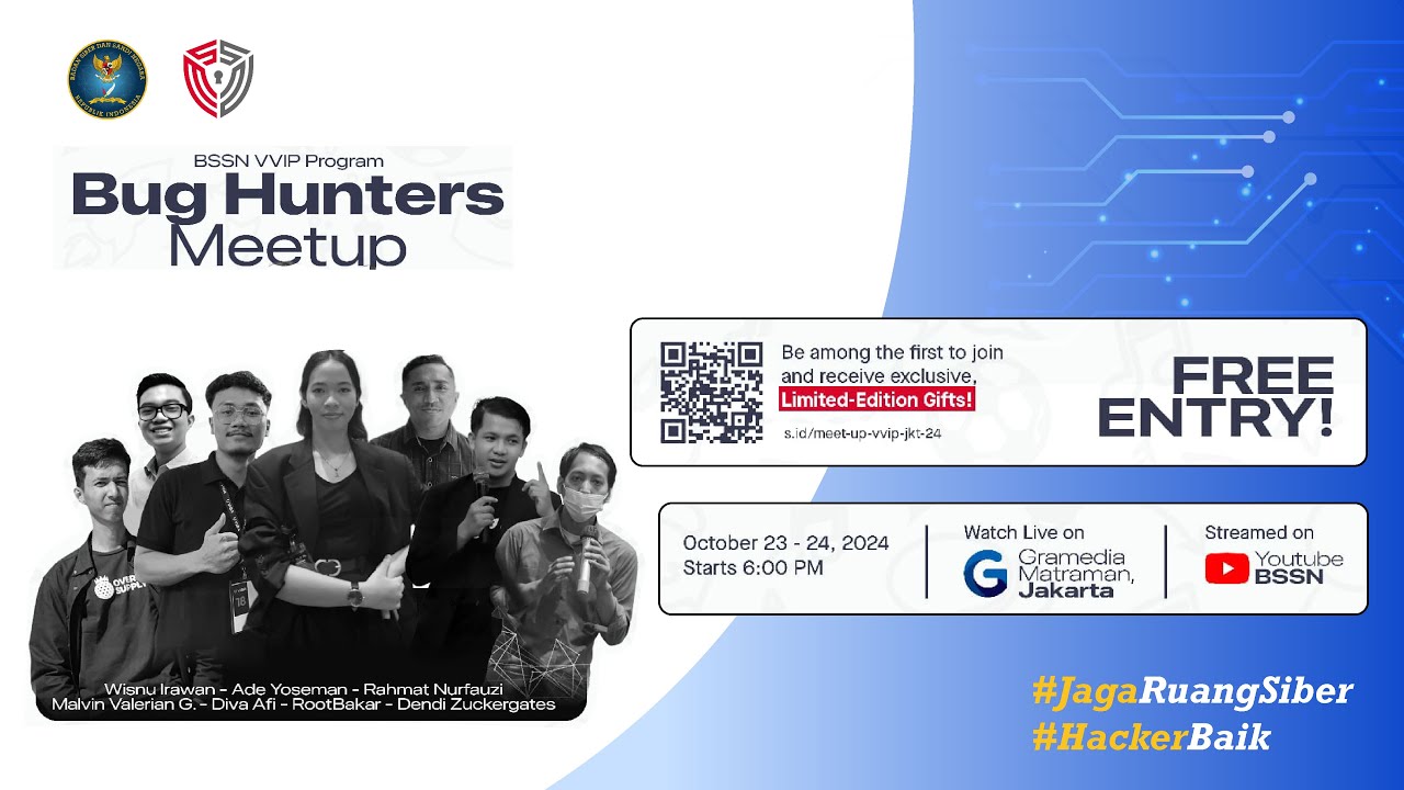 BSSN VVIP PROGRAM: BUG HUNTERS MEETUP - YouTube