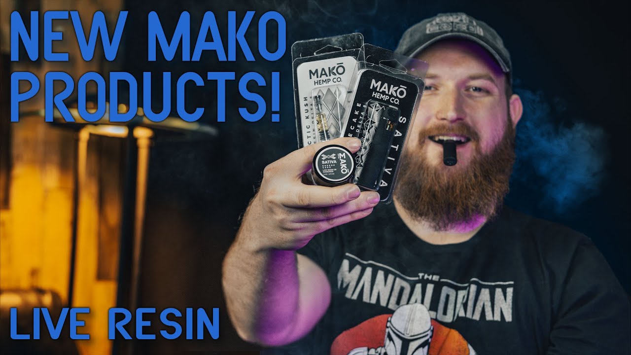 MAKO HEMP Newest! LIVE RESIN PRODUCTS!!! - YouTube