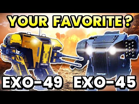 EXO-49 Vs EXO-45 - Helldivers 2 Comparison - YouTube