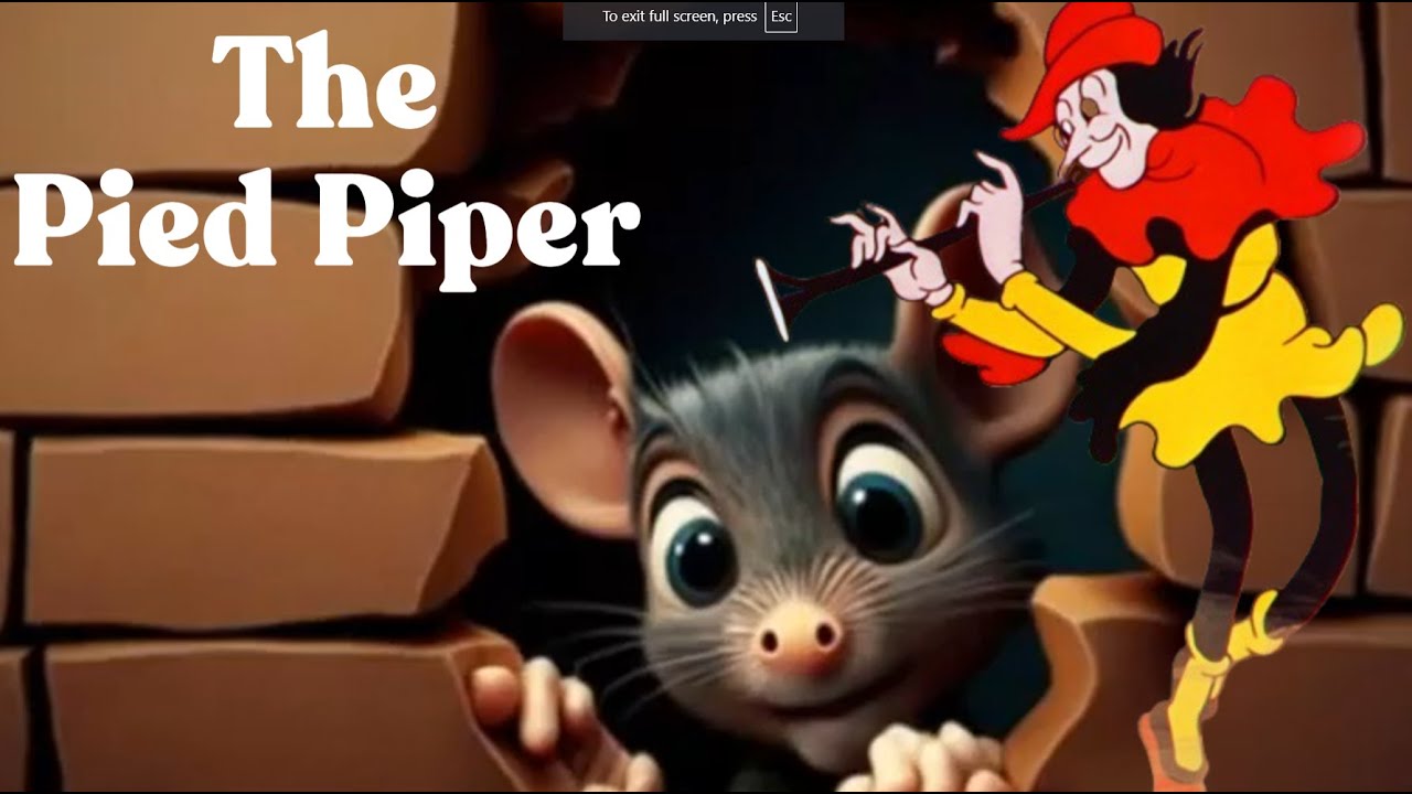 The Pied Piper Story in English/Bedtime Stories/English Stories for ...