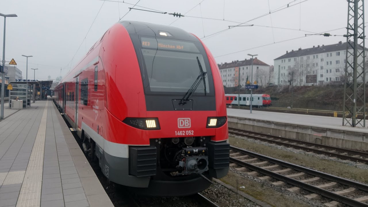 Im Donau-isar-Express (DIX) DB Desiro-HC Als RE 3 von Passau Hbf nach ...