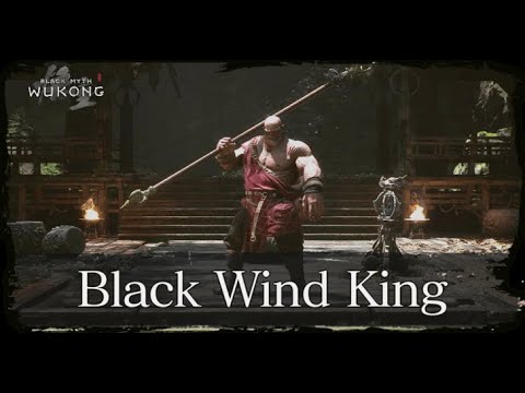 Black Myth Wukong Black Wind king - No Damage Taken - YouTube