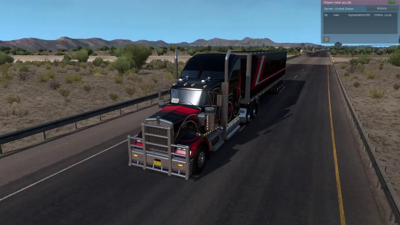 ATS realistic physics - YouTube