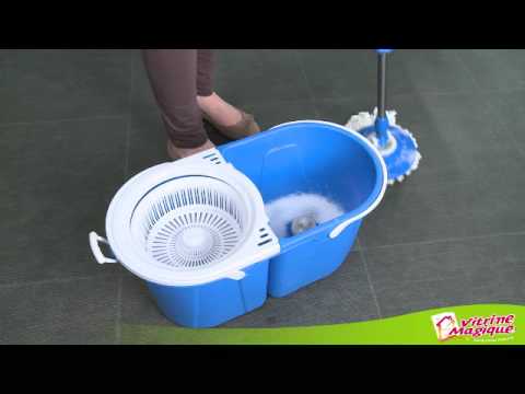 Balai rotatif + seau essoreur