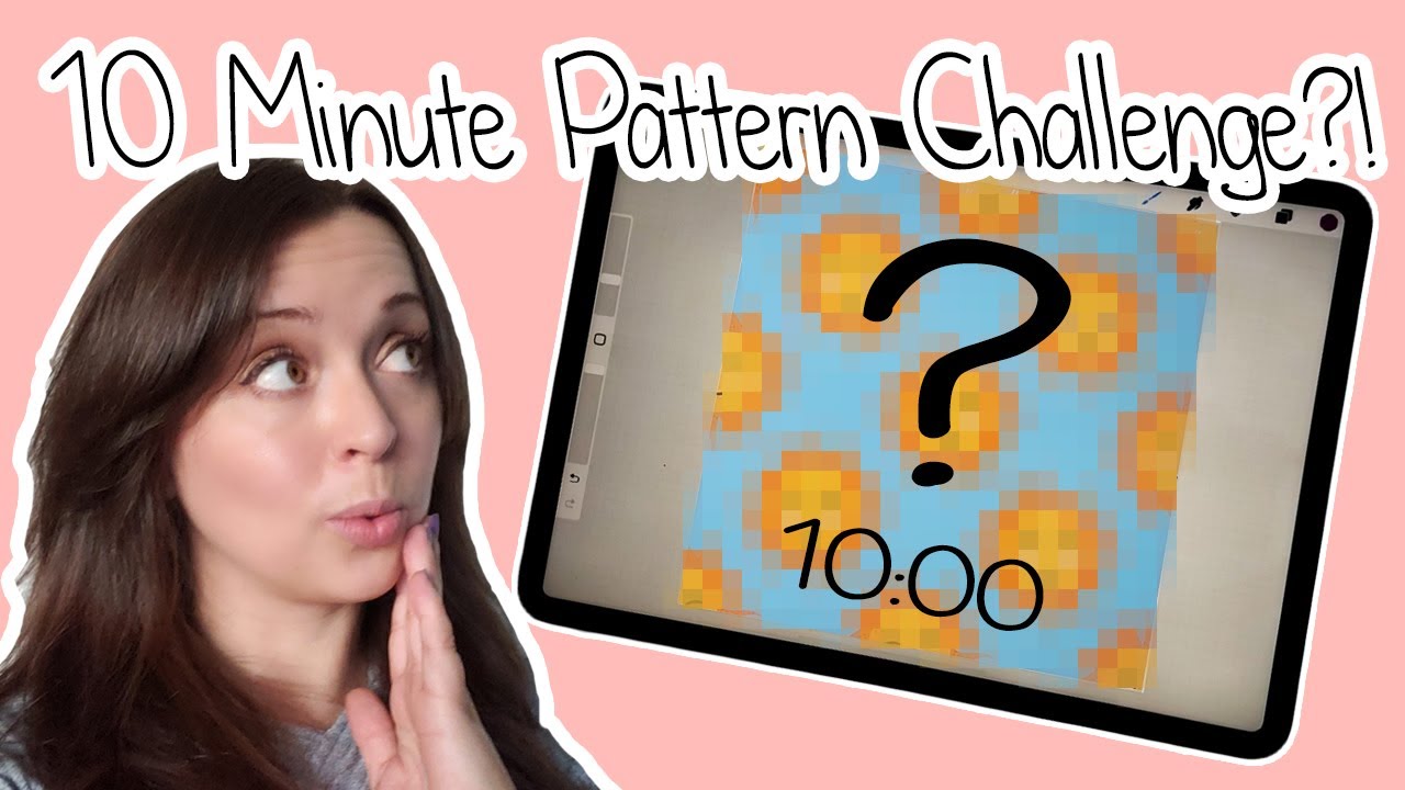 10 Minute Pattern Design Challenge Can I Create A Seamless Pattern In 10 Minute Pattern Design Challenge Can I Create A Seamless Pattern In