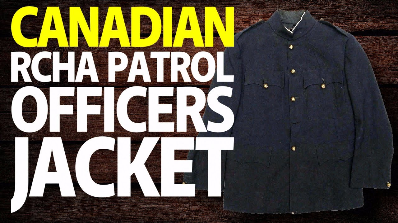 Pre WW2 Canadian RCHA Artillery Officers Named Patrol Jacket Uniform ...