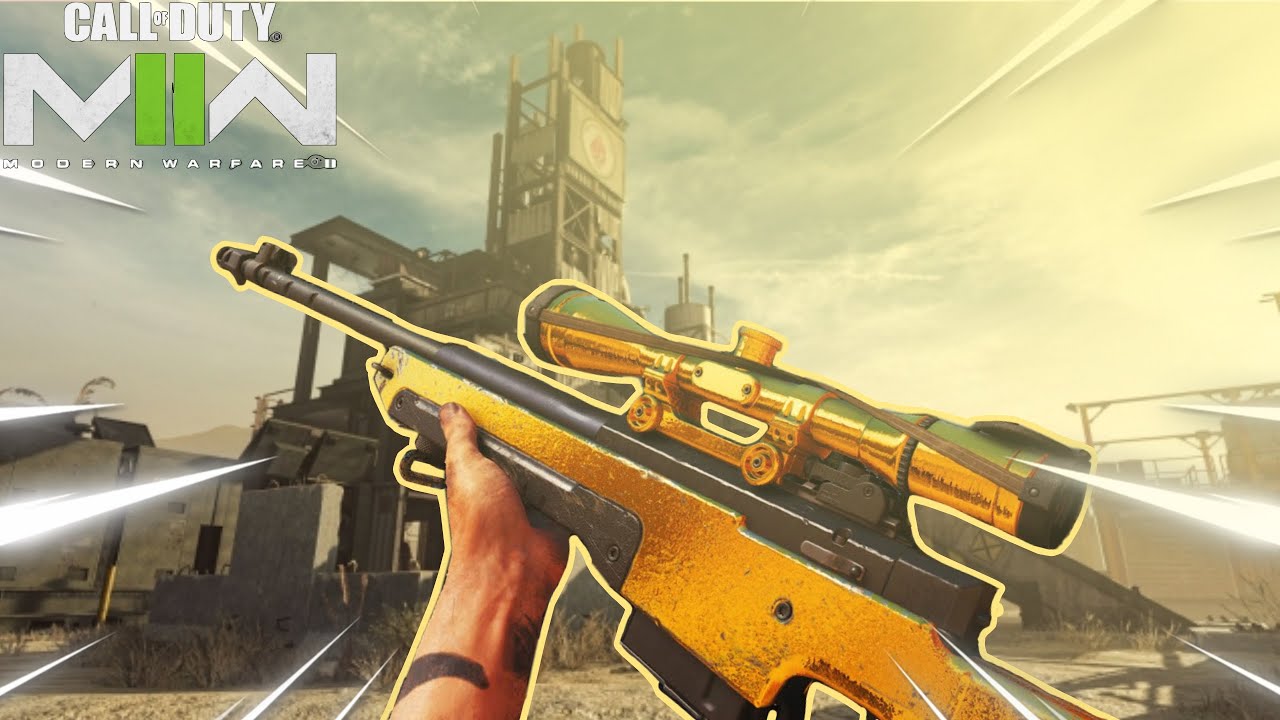 COD MW2 GOLD CAMO GRIND - YouTube