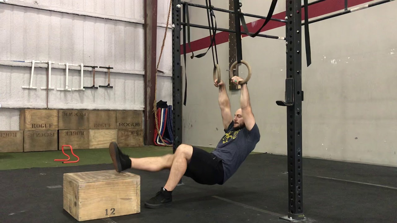 Feet Elevated Low Ring Snap Pull Transitions - YouTube