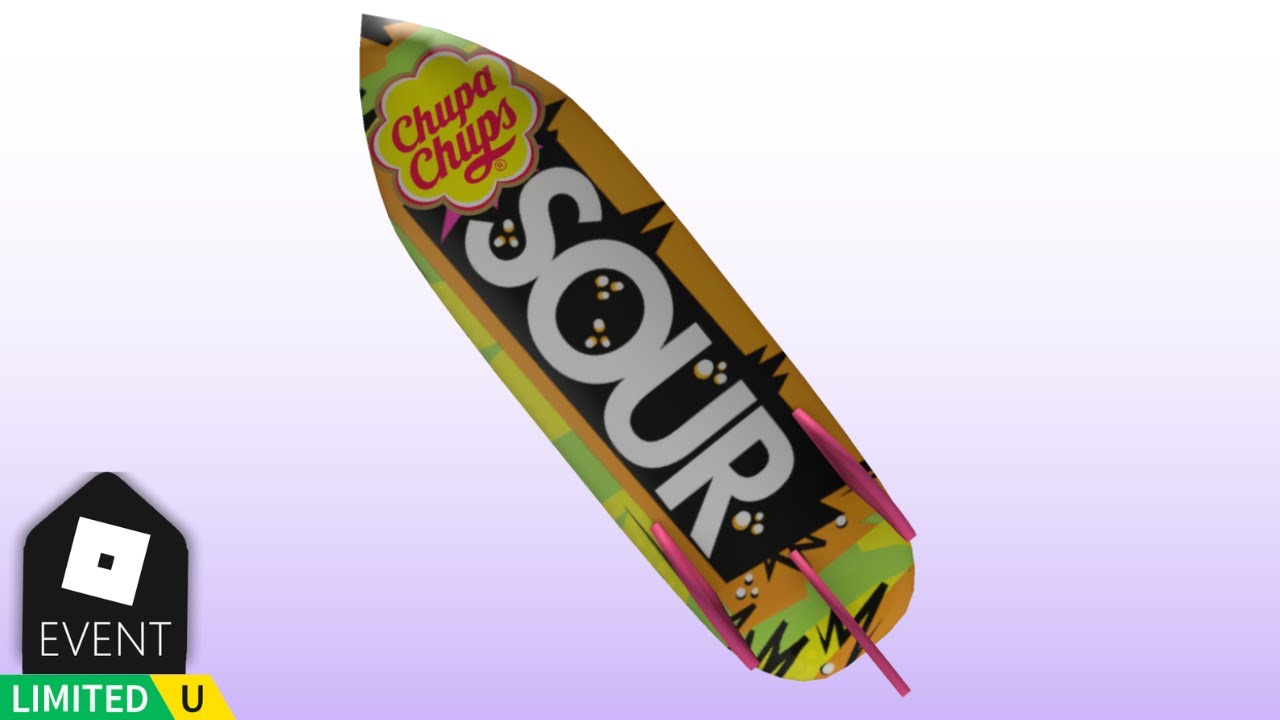 FREE LIMITED UGC: How to get the Chupa Chups Sour Surfboard Back Bling ...