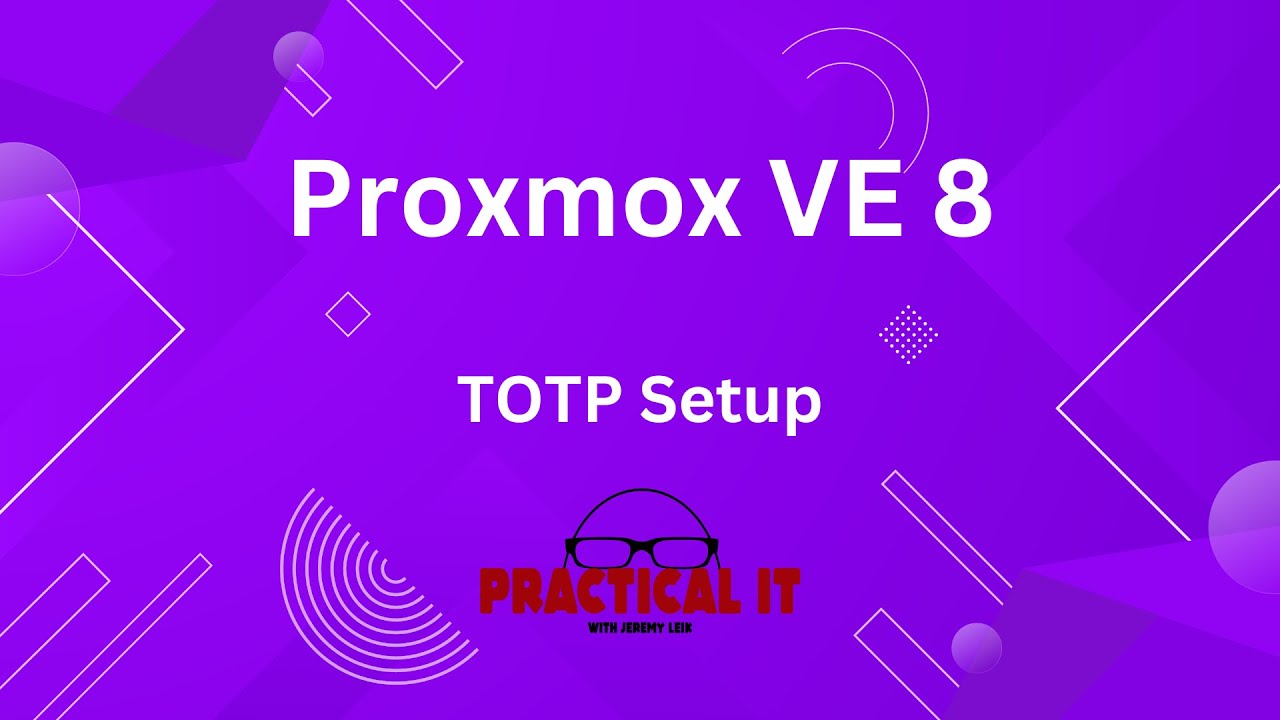Proxmox 8: Setup TOTP (Time-based One TIme Password) Proxmox 8: Setup TOTP (Time-based One TIme Password)