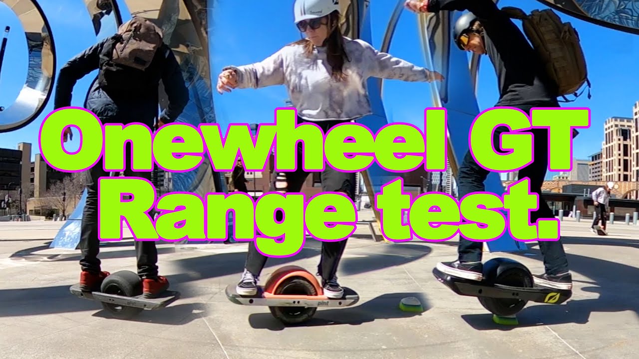 ONEWHEEL GT BATTERY RANGE TEST With Amazing Results - YouTube