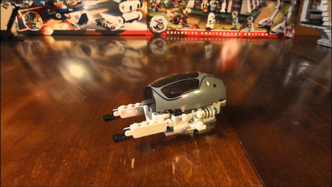 Building LEGO 7661 Jedi Starfighter with Hyperdrive Booster Ring - YouTube