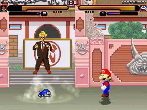 TheMattalocalypse Random Mugen Battle - 644 - Mario 64 VS. Doraemon ...