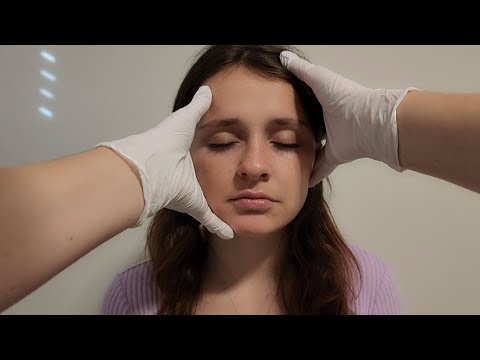 ASMR POV Cranial Nerve Exam & Scalp Check (compilation) for SLEEP 😴 @yungyari - YouTube