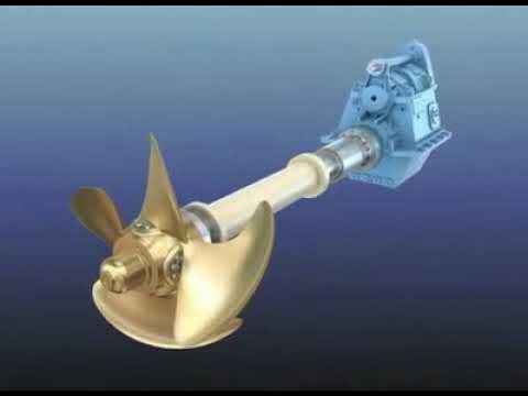 Prinsip kerja CPP (Control Pitch Propeller) pada penggerak kapal - YouTube
