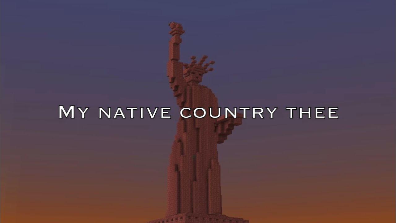 Berican Patriotic song "My Country 'Tis of Thee" (SP) - YouTube