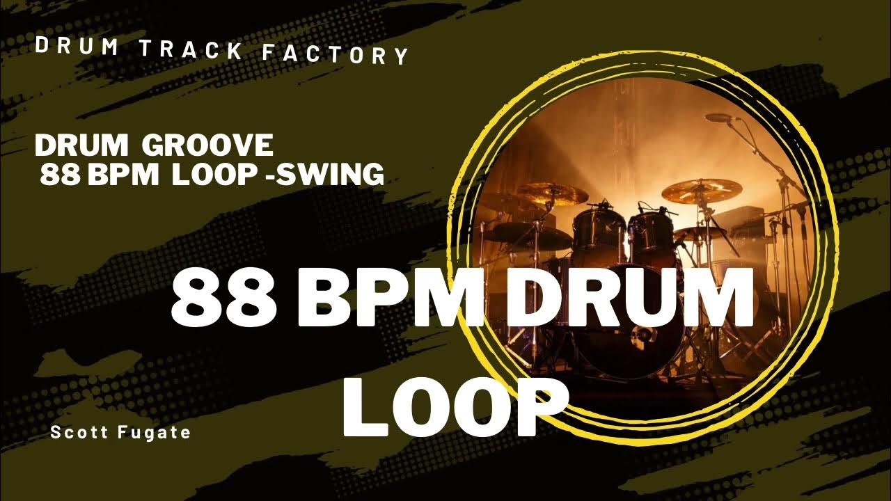 88 BPM Swing Drum Loop | Perfect for Play-Alongs & Jamming | Better ...