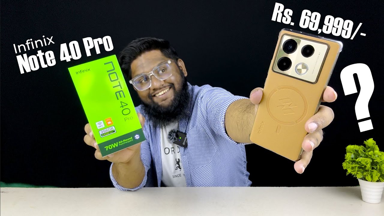 Infinix Note 40 Pro Unboxing and Quick Review - 20W Mag Wireless Charge ...