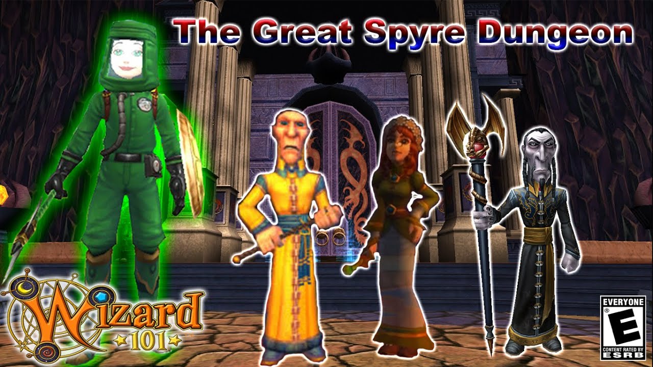 The Great Spyre Dungeon Walkthrough (Wizard101) | The Ultimate ...