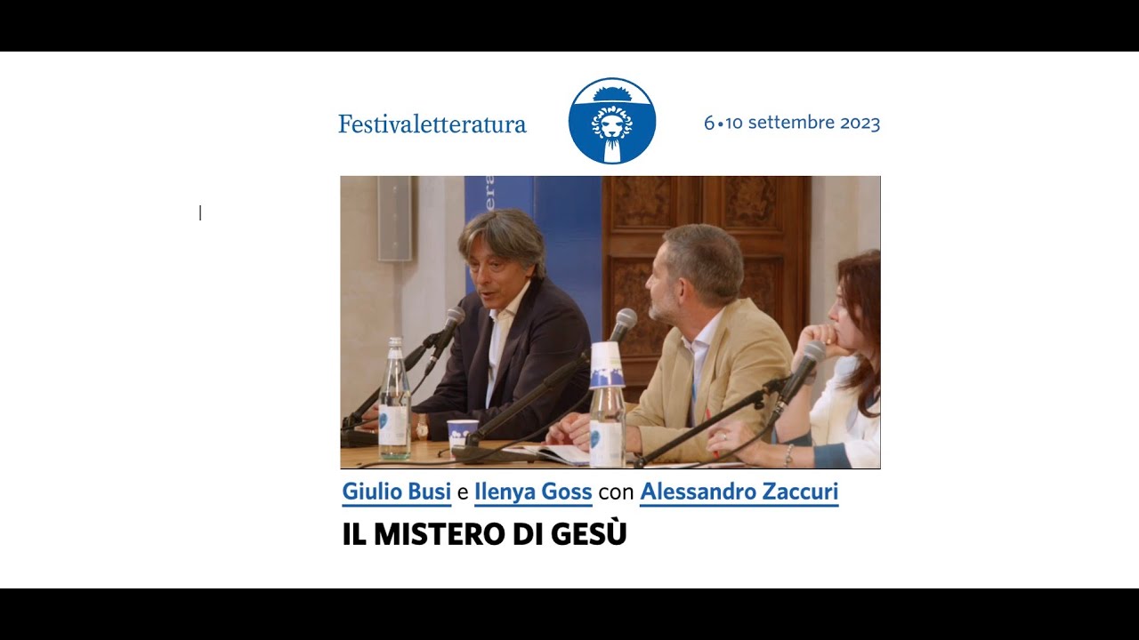 Giulio Busi, con Ilenya Goss e Alessandro Arcuri, Il Mistero di Gesù ...