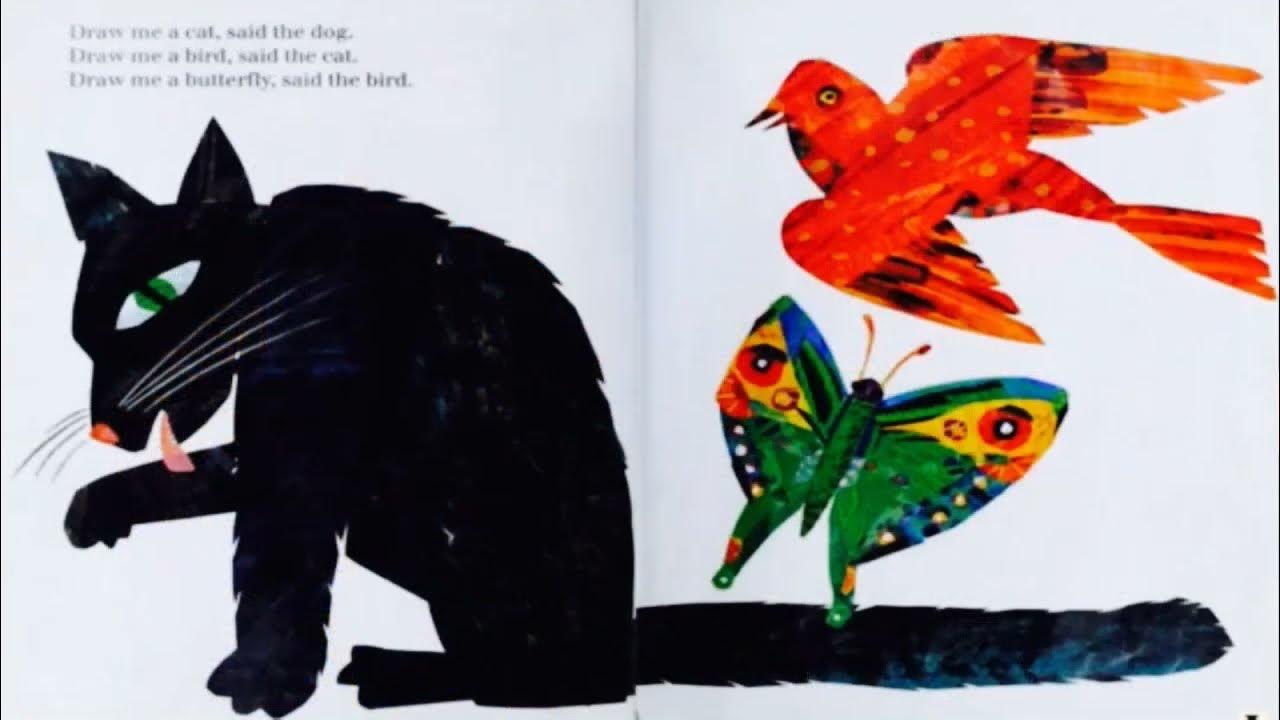 Draw me a star by Eric Carle, read aloud picture book - YouTube