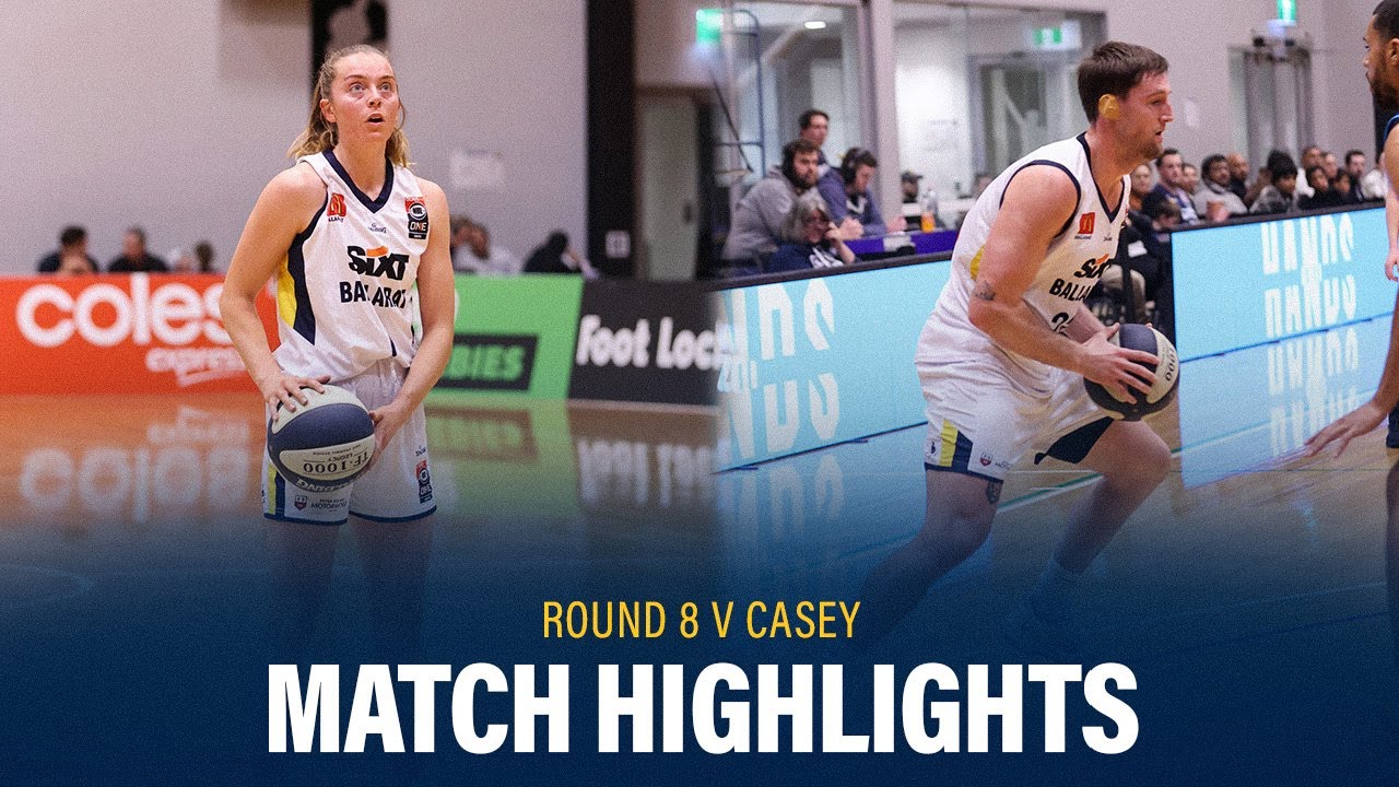 Round 8 highlights | Ballarat Miners vs Casey Cavaliers - YouTube