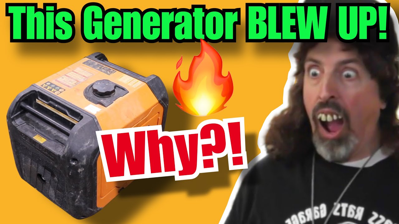 What Caused This Generator To BLOW UP?! - YouTube