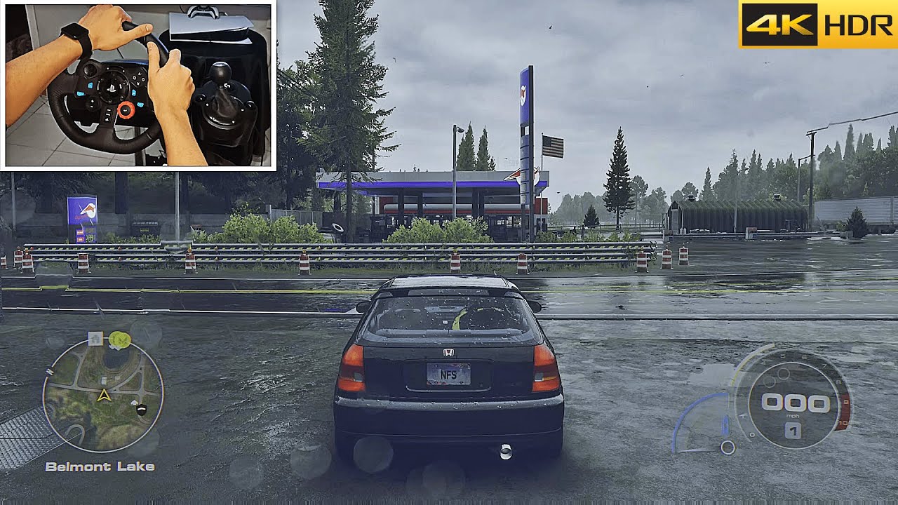 Honda Civic Type R - Nfs Unbound | Steering Wheel Gameplay (Ps5-4K ...