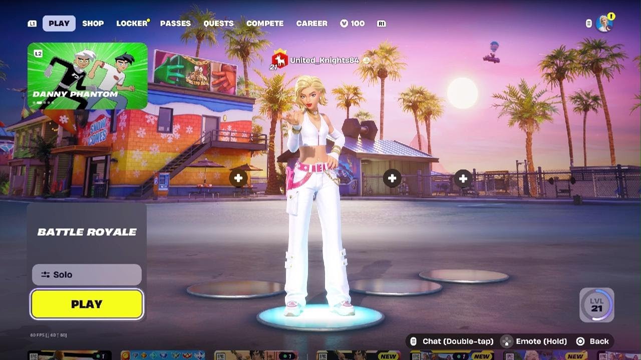 Fortnite Battle Royale 💥 New Danny Phantom Skin in fortnite - YouTube
