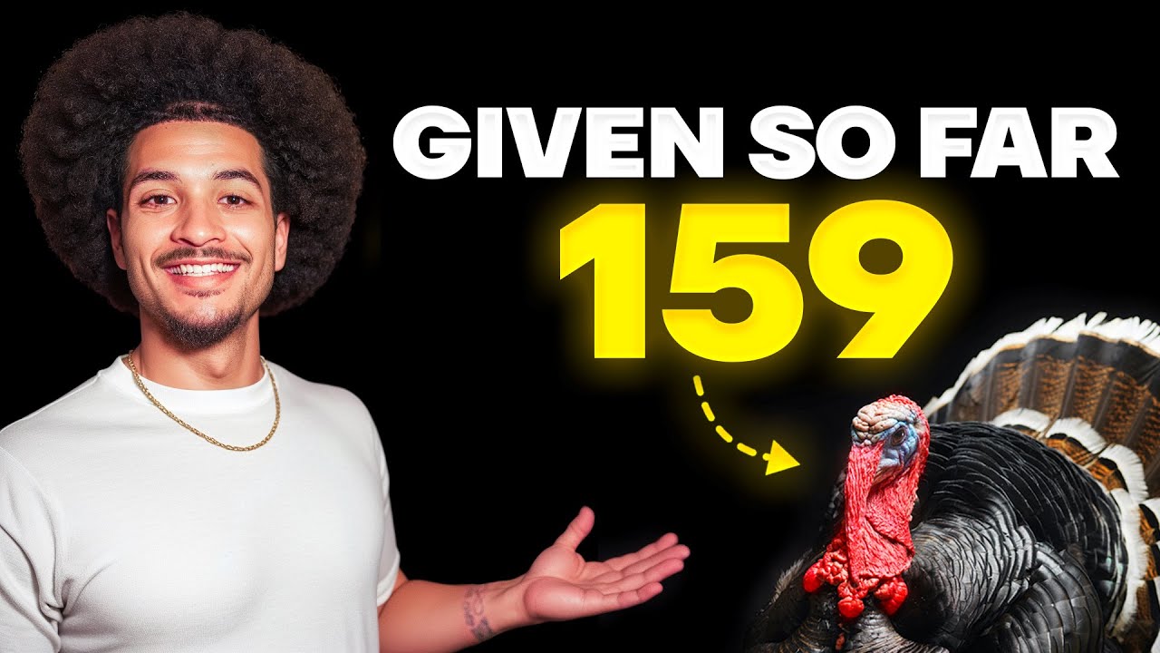 CLICK This Video, I'll GIVE AWAY 1,000 TURKEYS! - YouTube