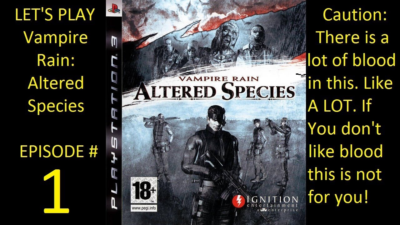 Let's Play Vampire Rain: Altered Species - Part 1 (Ps3 / HD) - YouTube