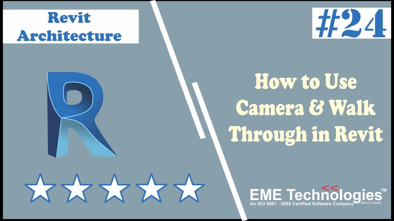How to Use Camera & Walk Through in Revit - YouTube
