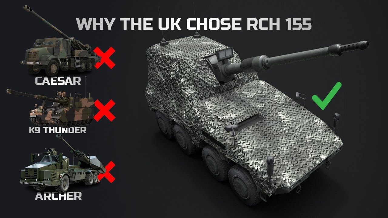 Here Are The Main Reasons Why The UK Chose The RCH 155, Over K9, Caesar ...