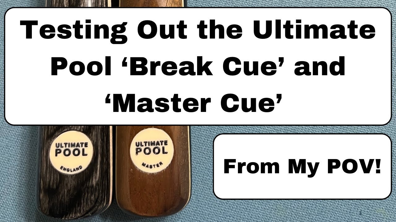 Testing Out The Ultimate Pool ‘Break Cue’ And ‘Master Cue’ - YouTube